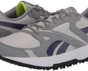 Reebok women's Lavante Terrain Running Shoe, Pure Grey/Yellow Flare, 8.5 US