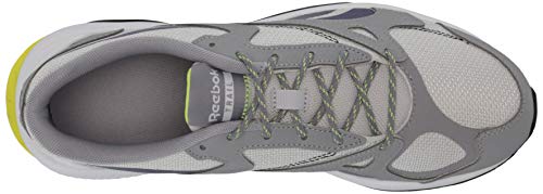 Reebok women's Lavante Terrain Running Shoe, Pure Grey/Yellow Flare, 8.5 US