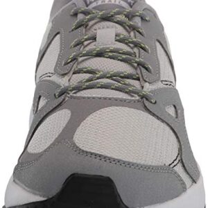 Reebok women's Lavante Terrain Running Shoe, Pure Grey/Yellow Flare, 8.5 US