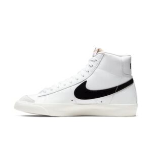 NIKE Women's Basketball Shoe, White Black Sail, 12.5