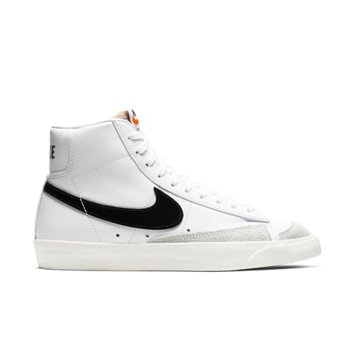 NIKE Women's Basketball Shoe, White Black Sail, 12.5