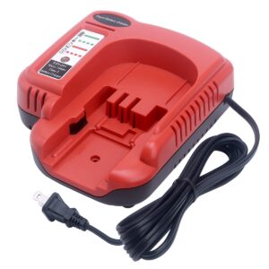 elefly bdfc240 battery charger compatible with black and decker 18v 14.4v 12v 9.6v 24v nicd nimh battery hpb18 hpb18-ope hpb14 hpb12 hpb96 hpb24, replacement for black and decker 18v charger