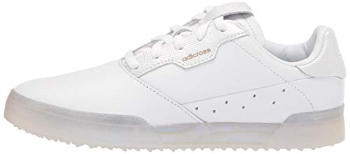 adidas womens Golf Shoe, White/White/Clear Mint, 7.5 US