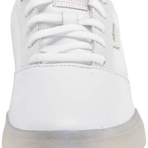 adidas womens Golf Shoe, White/White/Clear Mint, 7.5 US