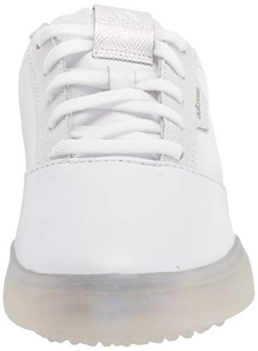 adidas womens Golf Shoe, White/White/Clear Mint, 7.5 US