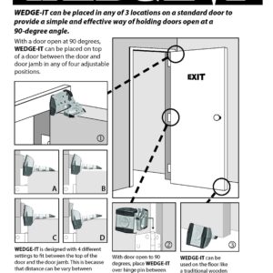 Wedge-It - The Ultimate Door Stop - Red