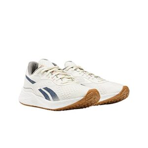 reebok women's floatride energy grow classic white/brave blue/boulder grey 10