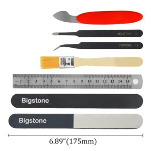 Bigstone 16 PCS Gundam Model Tools Kit Hobby Building Tools Set for Cars, Airplanes, Buildings, Gundam, Robots Models Building Repairing and Fixing ext.