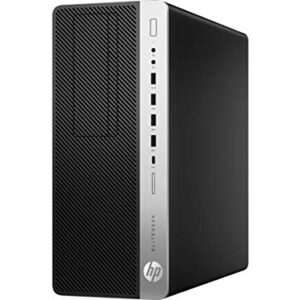 HP EliteDesk 800 G3 Business Desktop Mini Tower, Intel Core i7 6700 3.4Ghz, 32GB DDR4 RAM, 512GB SSD Hard Drive, Windows 10 Pro (Renewed)