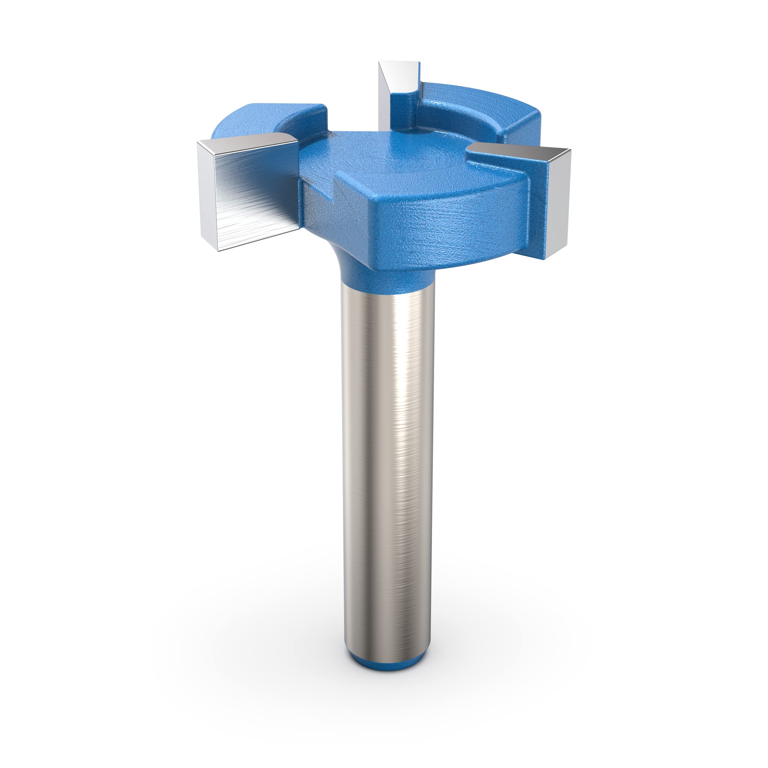 Sabre Tools CNC Spoilboard Surfacing Router bit Planer for Slab Flattening and Planing (1/4” S, 1” D, 1/4” H)