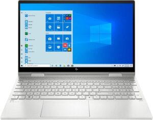 hp - envy x360 2-in-1 15.6" touch-screen laptop - intel core i5 - 8gb memory - 256gb ssd - natural silver