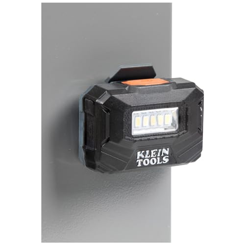 Klein Tools 56049 Rechargeable Headlamp / LED Lights, Adjustable Fabric Strap with Marker / Pencil Holder, 260 Lumens, for Work and Outdoors