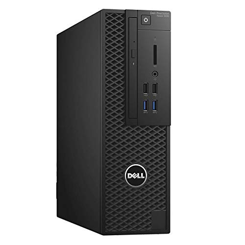 Dell Precision Tower 3420 Workstation E3-1245 V5 4C 3.5Ghz 8GB 500GB NVMe Win 10 (Renewed)