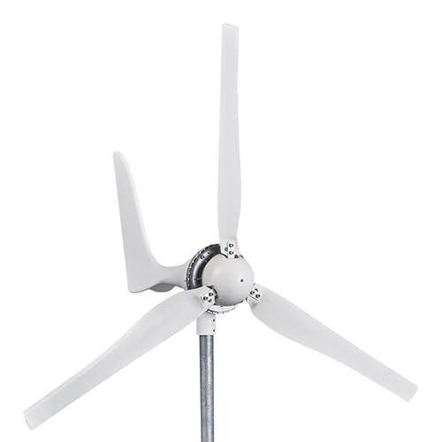 Automaxx Windmill 1500W 48V 60A Wind Turbine Generator kit. Includes MPPT Controller with App Control, Automatic and Manual Braking Features, and Spare Blades Set. Simple DIY Installation