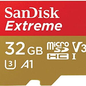 SanDisk 32GB Extreme for Mobile Gaming microSD UHS-I Card - C10, U3, V30, 4K, A1, Micro SD - SDSQXAF-032G-GN6GN