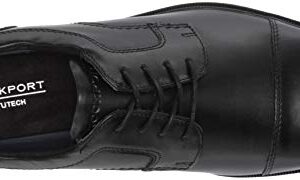 Rockport mens Rockport Men's Robinsyn Waterproof Cap Toe Oxford, Black, 13 US