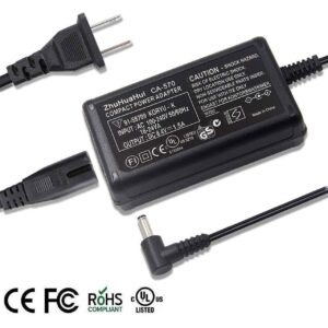 CA-570 AC Adapter Charger Compatible with Canon XA25,XA10,XA-20,Canon XA30,HG20,XH-A1,XA-30,Vixia HF100, XA11,HF G20, Vixia HF G20,FS3000,FS200,Vixia HG21,Vixia HFM31,Canon ZR60,HV30,HV20,HV20A,HV40