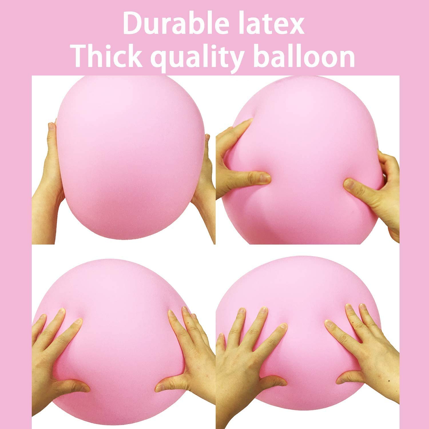 30pcs Pastel Balloons 18 inch Large Pastel Balloons Big Round Pastel Jumbo Latex Balloons for Easter Birthday Wedding Baby Shower Decorations