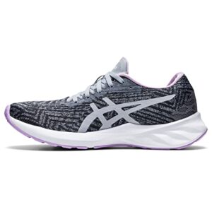 asics women's roadblast running shoes, 6, sheet rock/piedmont grey