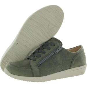 Vionic Abigail Women's Lace-up Arch Supportive Shoe Slate Grey Nubuck - 5 Medium