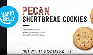 Amazon Brand - Happy Belly Pecan Shortbread, 11.3 ounce (Pack of 1)