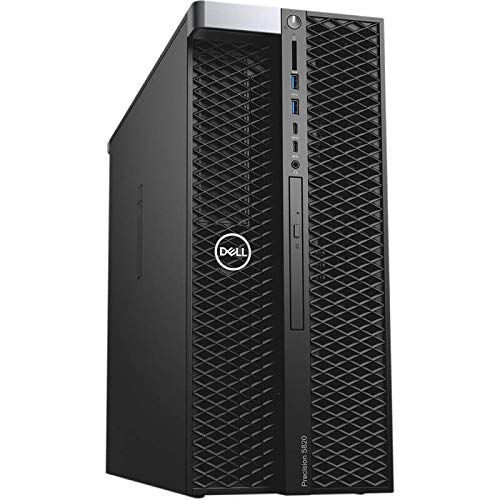 Dell Precision Tower 5820 Workstation W-2133 6C 3.6Ghz 128GB 1TB NVMe HDMI Win 10 (Renewed)