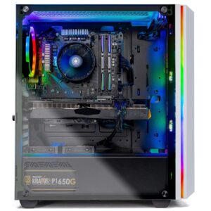 Skytech Chronos Gaming PC Desktop - AMD Ryzen 7 3700X, NVIDIA RTX 2070 Super 8GB, 16GB DDR4 (2X 8GB), 1TB SSD, B450 Motherboard, 650 Watt Gold