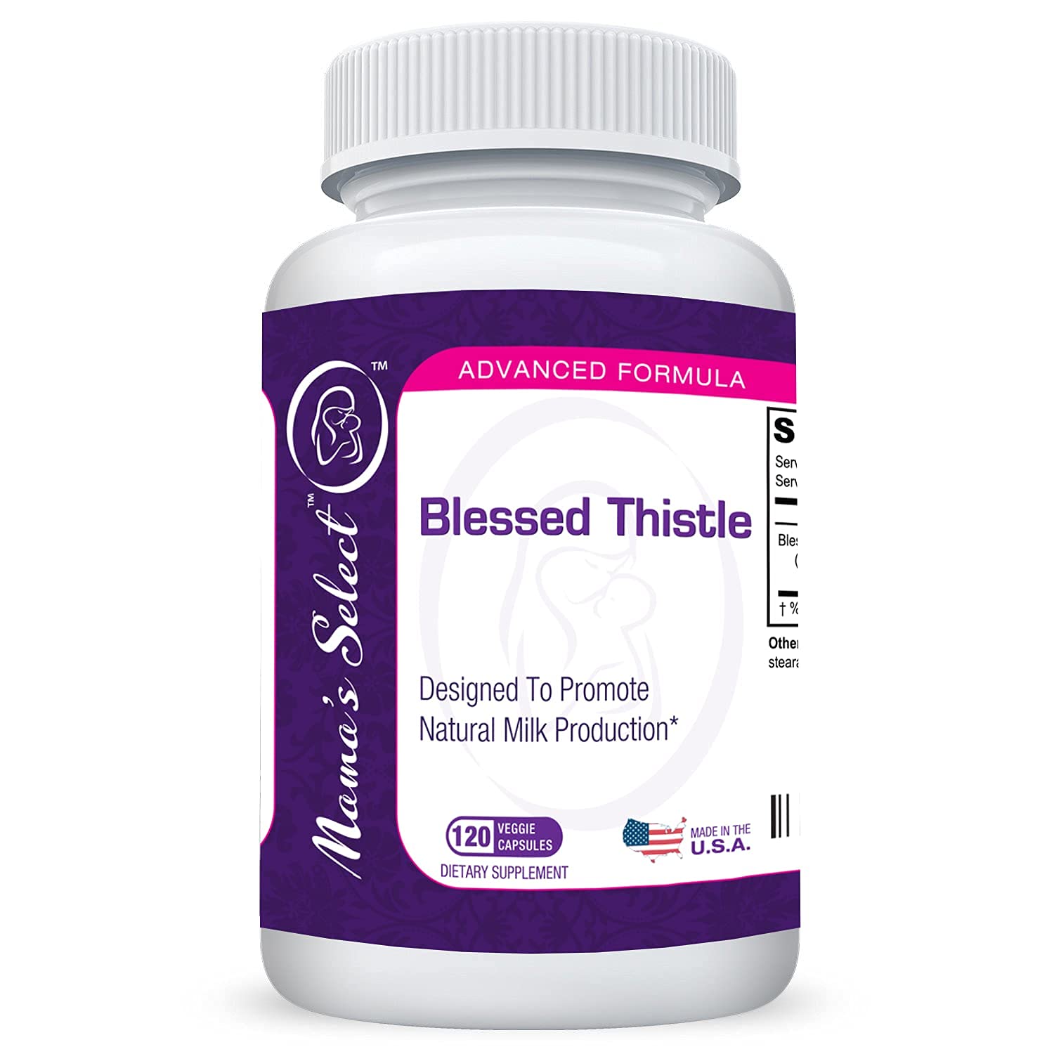 Mama's Select Fenugreek and Blessed Thistle Combo Bundle for Breastfeeding and Lactation