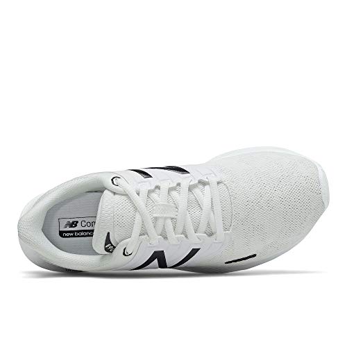 New Balance Women's Dynasoft 068 V1 Running Shoe, White/Black, 8 Wide