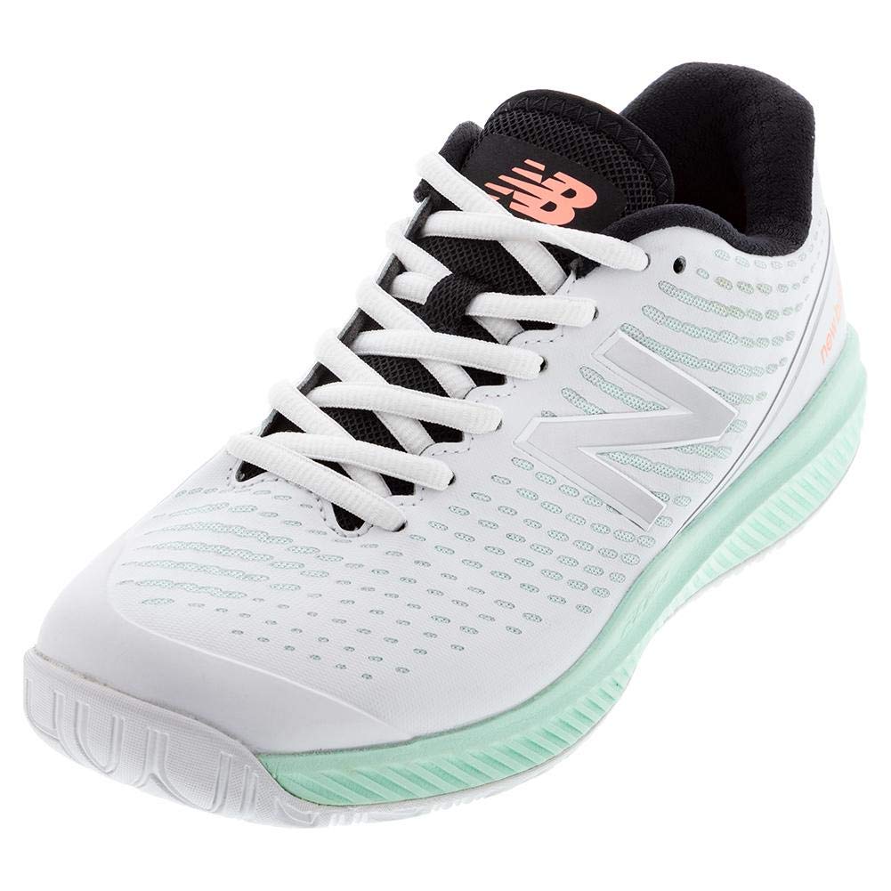 New Balance Women's 796 V2 Hard Court Tennis Shoe, Uv Glo/Silver, 5