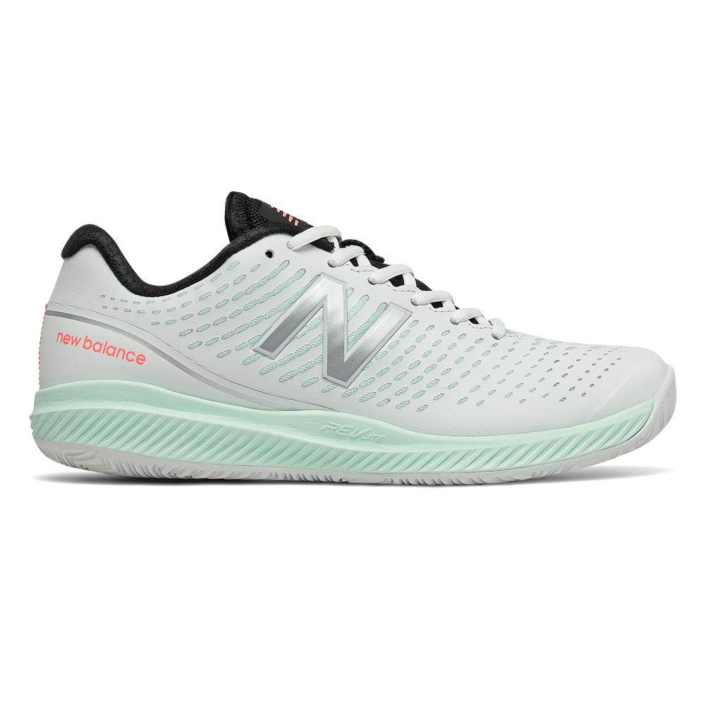 New Balance Women's 796 V2 Hard Court Tennis Shoe, Uv Glo/Silver, 5