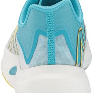 New Balance Women's FuelCell Rebel V2 Speed Running Shoe, White/Virtual Sky/Virtual Sky, 8