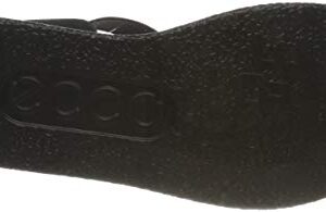 ECCO Women's Flowt Elastic Sandal, Black, 7-7. 5