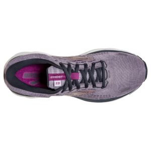 Brooks Women's Ghost 13 Running Shoe - Lavender/Ombre/Metallic - 9 Medium