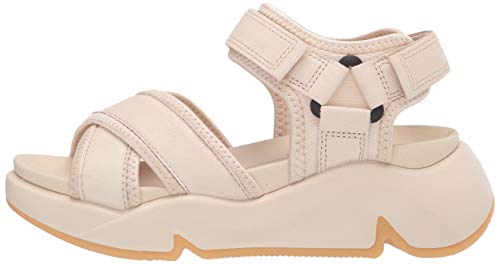 ECCO Women's Chunky Sport Sandal, Limestone, 9-9.5