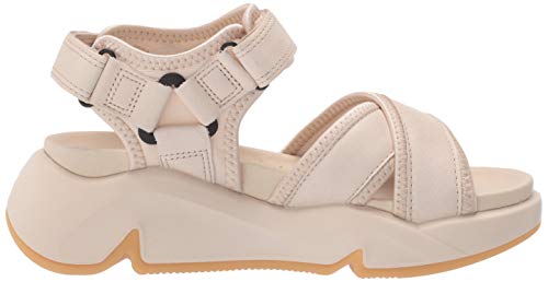 ECCO Women's Chunky Sport Sandal, Limestone, 9-9.5