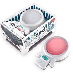 Zed by Rockit - Car Like Vibrations - Baby Sleep Aid - 6 Vibrating Modes and Soft Glow Night Light - Works on All Mattresses - Baby Soothing Machine - Helps Toddlers Sleep - Suitable from Birth