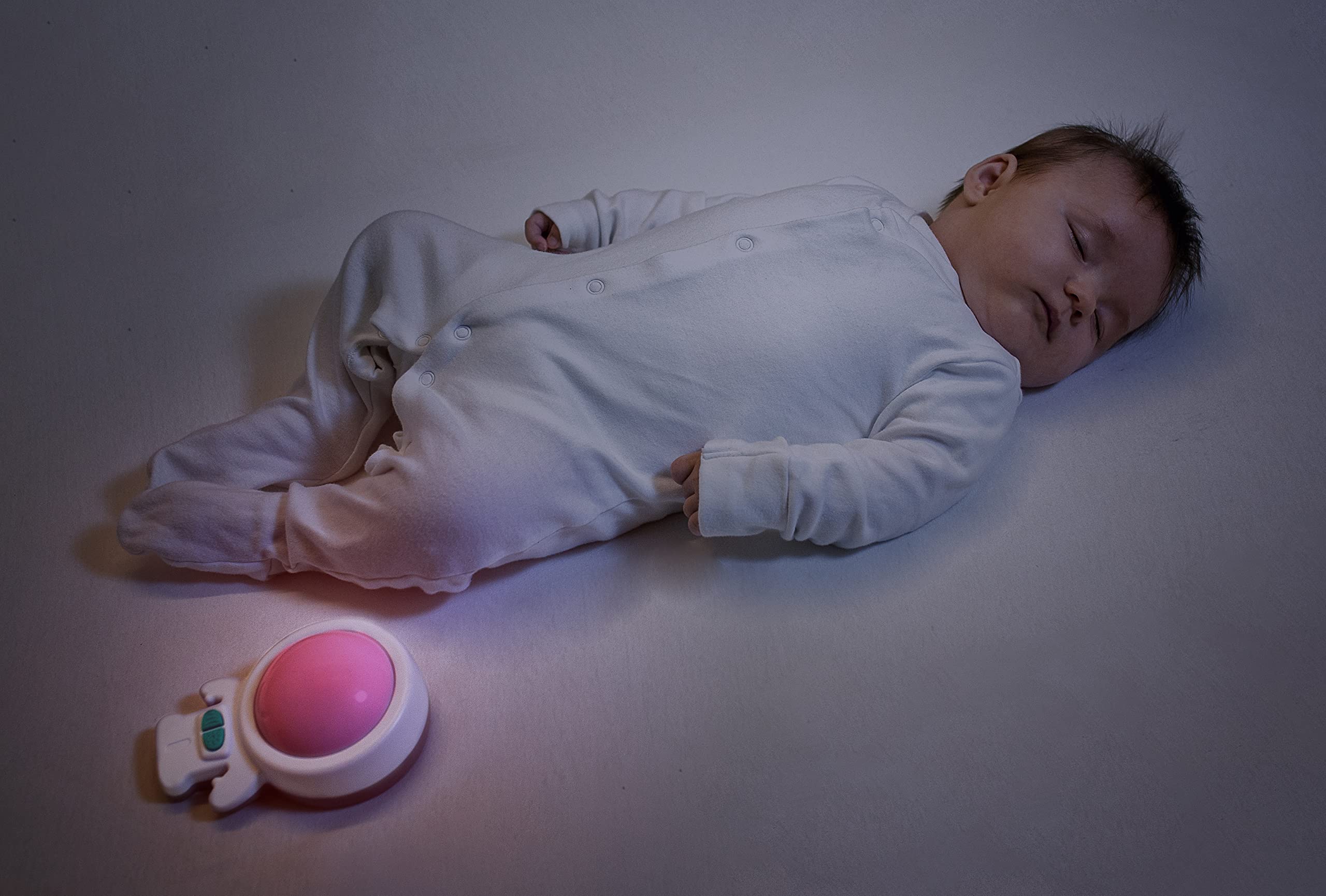 Zed by Rockit - Car Like Vibrations - Baby Sleep Aid - 6 Vibrating Modes and Soft Glow Night Light - Works on All Mattresses - Baby Soothing Machine - Helps Toddlers Sleep - Suitable from Birth