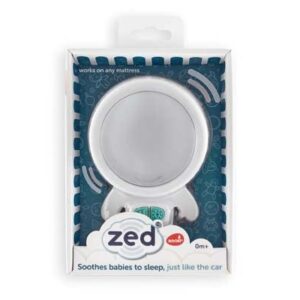 Zed by Rockit - Car Like Vibrations - Baby Sleep Aid - 6 Vibrating Modes and Soft Glow Night Light - Works on All Mattresses - Baby Soothing Machine - Helps Toddlers Sleep - Suitable from Birth