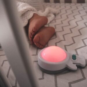 Zed by Rockit - Car Like Vibrations - Baby Sleep Aid - 6 Vibrating Modes and Soft Glow Night Light - Works on All Mattresses - Baby Soothing Machine - Helps Toddlers Sleep - Suitable from Birth