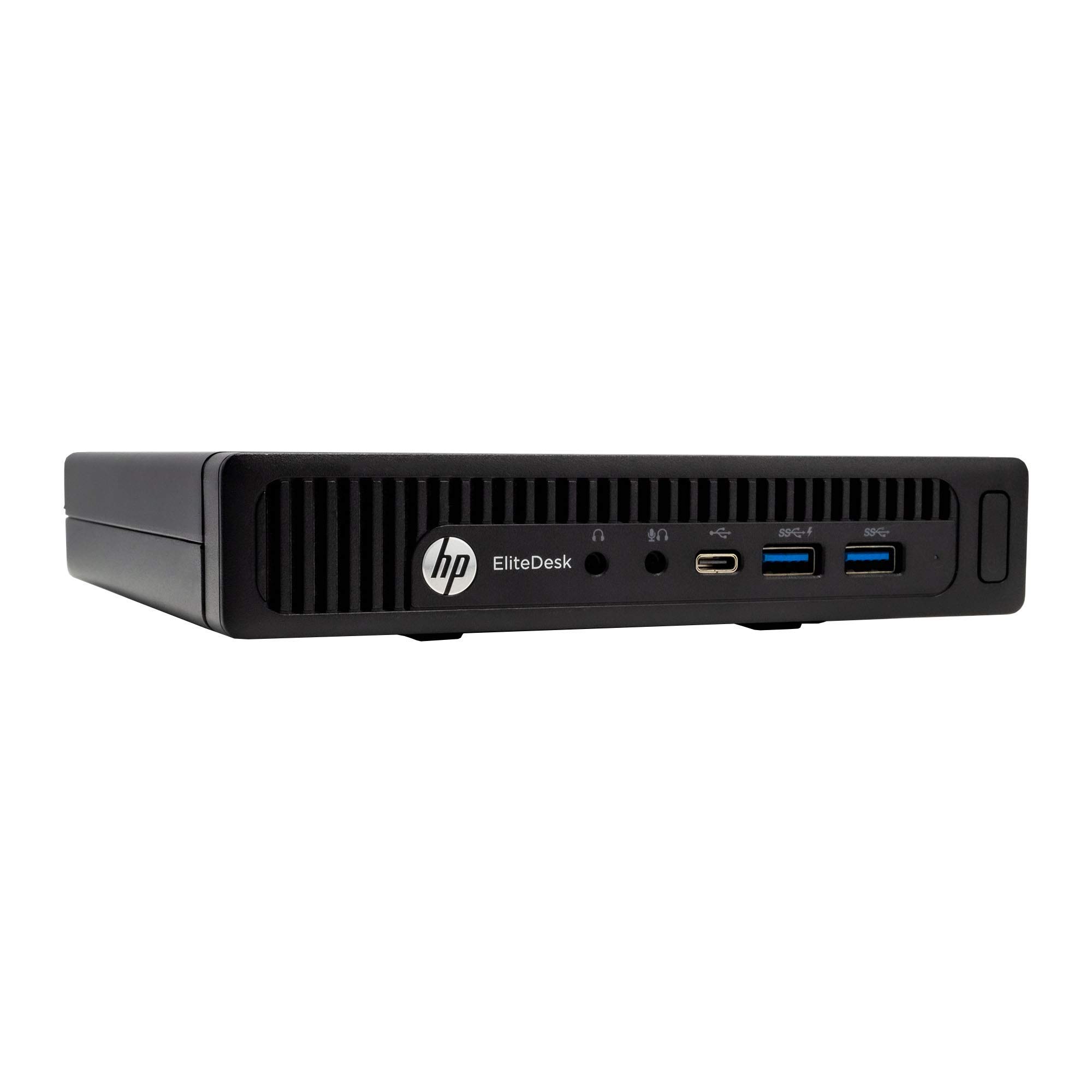 HP EliteDesk 800 G2 Mini Business Desktop PC Intel Quad-Core i5-6500T up to 3.1G,8GB DDR4,512GB SSD,VGA,DP Port,Windows 10 Professional 64 Bit-Multi-Language-English/Spanish (Renewed)