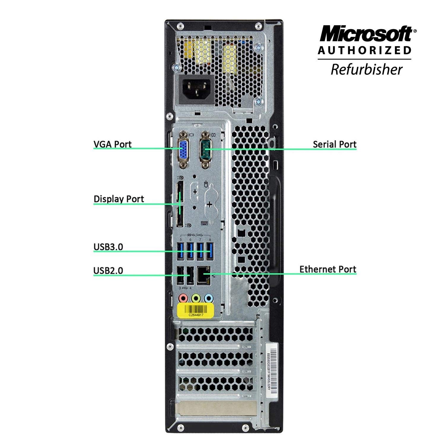 Lenovo PC ThinkCentre M93p Desktop Computer SFF - Intel Core I7-4770 3.4Ghz - 16GB DDR3 RAM - New 1TB SSD, DVD-ROM, Keyboard, Mouse, WiFi, Windows 10 Home 64-bit (Renewed)