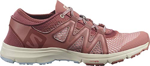 Salomon Crossamphibian Swift 2 Hiking Shoes for Women Sneaker, Brick Dust/Apple Butter/Kentucky Blue, 6.5