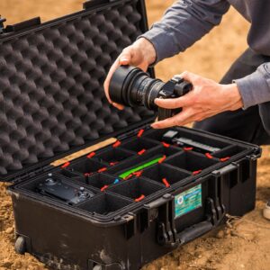 Pelican Air 1535 Case with Trekpack Dividers - Black