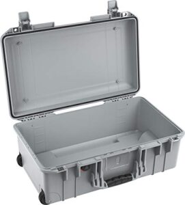 pelican air 1535 case no foam - silver