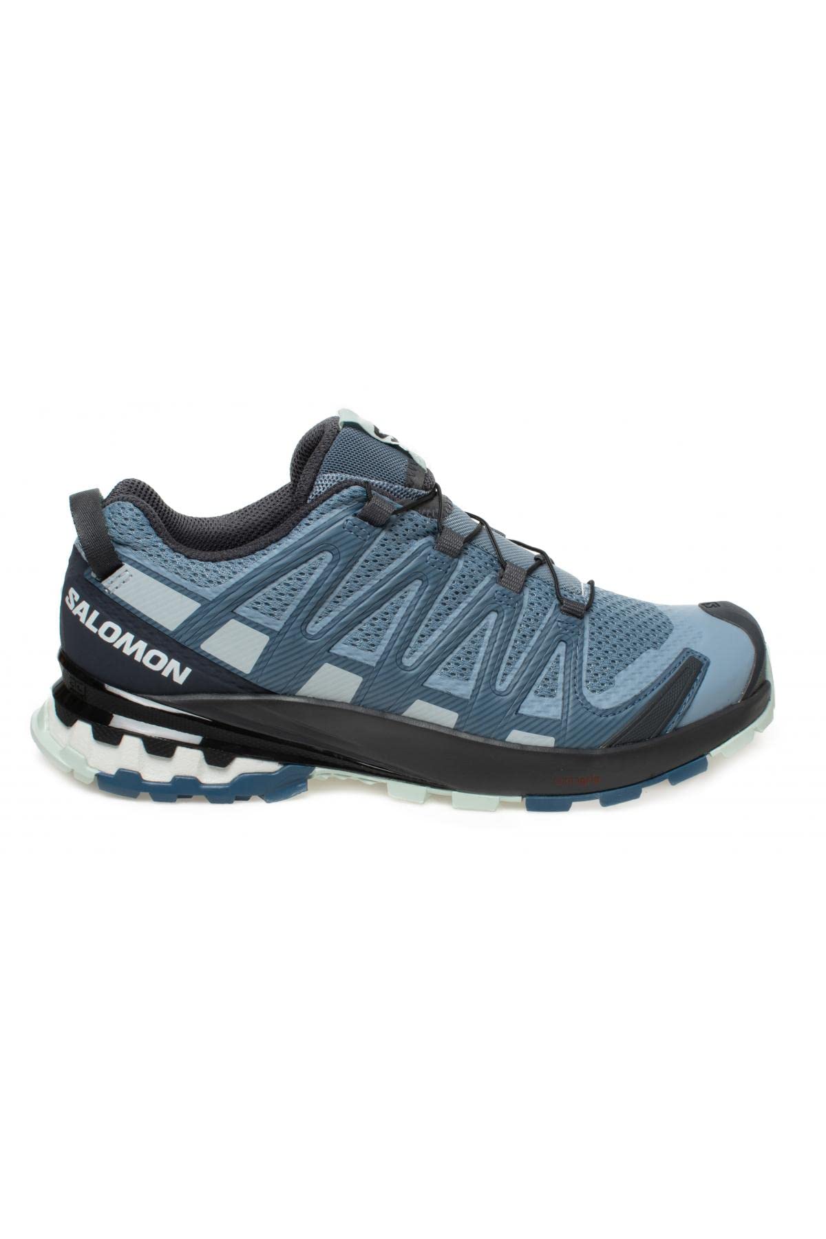 Salomon XA PRO 3D v8 Trail Running Shoes for Women, Ashley Blue/Ebony/Opal Blue, 9