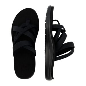 Teva Women's Zillessa W VOYA ZILLESA, Mahani Black, 7