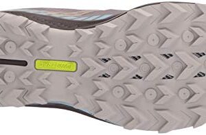 Saucony Women's Peregrine 11 Trail Running Shoe, Zinc/Sky/Loom, 9