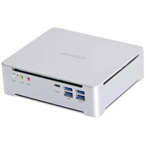 kingdel mini desktop computer with intel i7-7820hk 4 cores up to 3.9ghz cpu, 16gb ram, 512gb ssd, type-c, 4k: 4096x2304, hd+dp port, w-11 pro