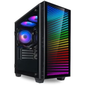 empowered pc continuum micro professional desktop - intel uhd graphics 770, intel i9-12900k (> ryzen 9 5950x), 32gb ddr5, 512gb nvme + 2tb, wifi 6, windows 11 pro - liquid cooled rgb business computer